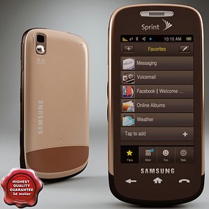 Samsung Instinct S30 3D Models for Download | TurboSquid