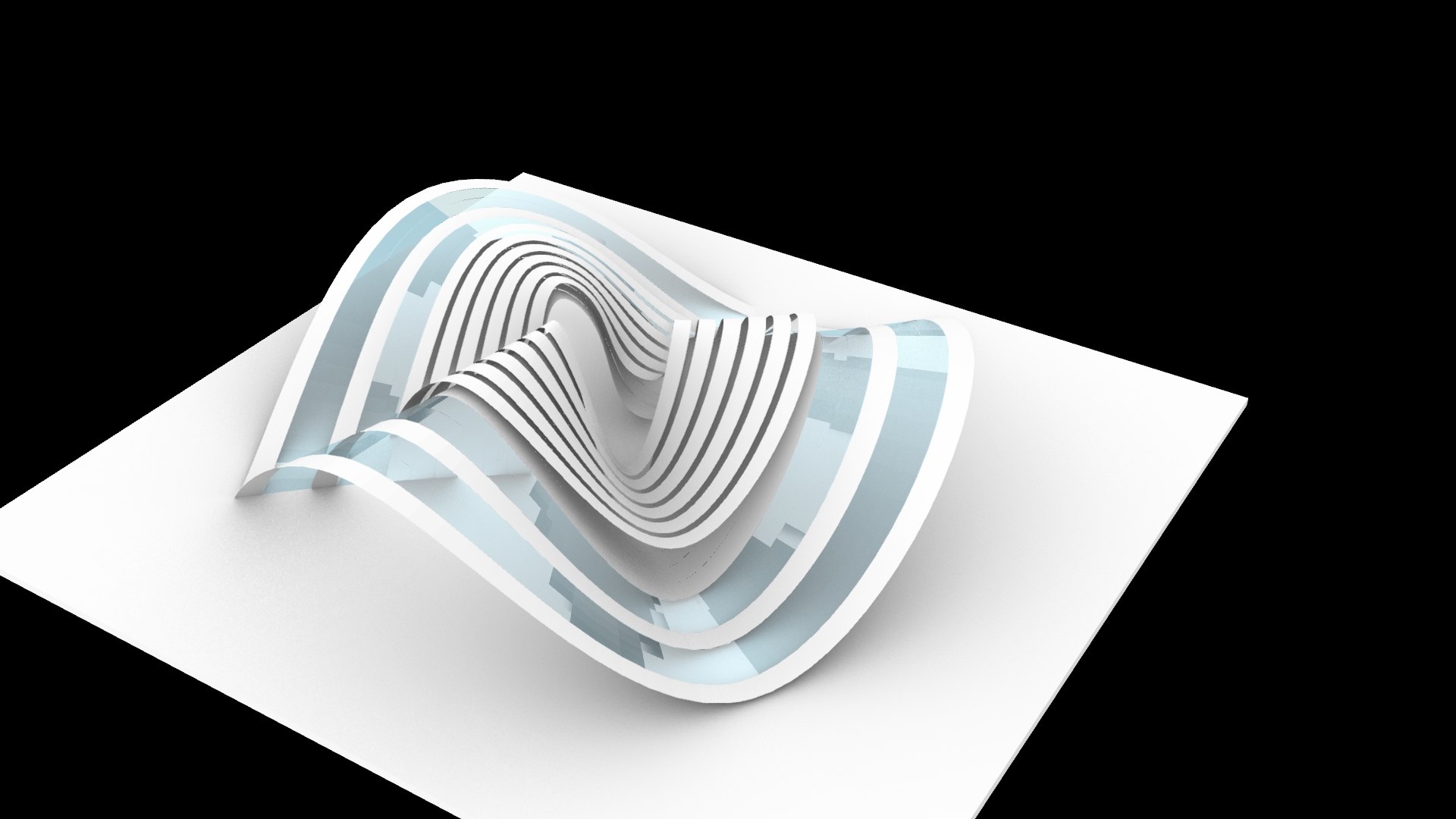 3D Model Parametric Futuristic Structure - TurboSquid 2083368