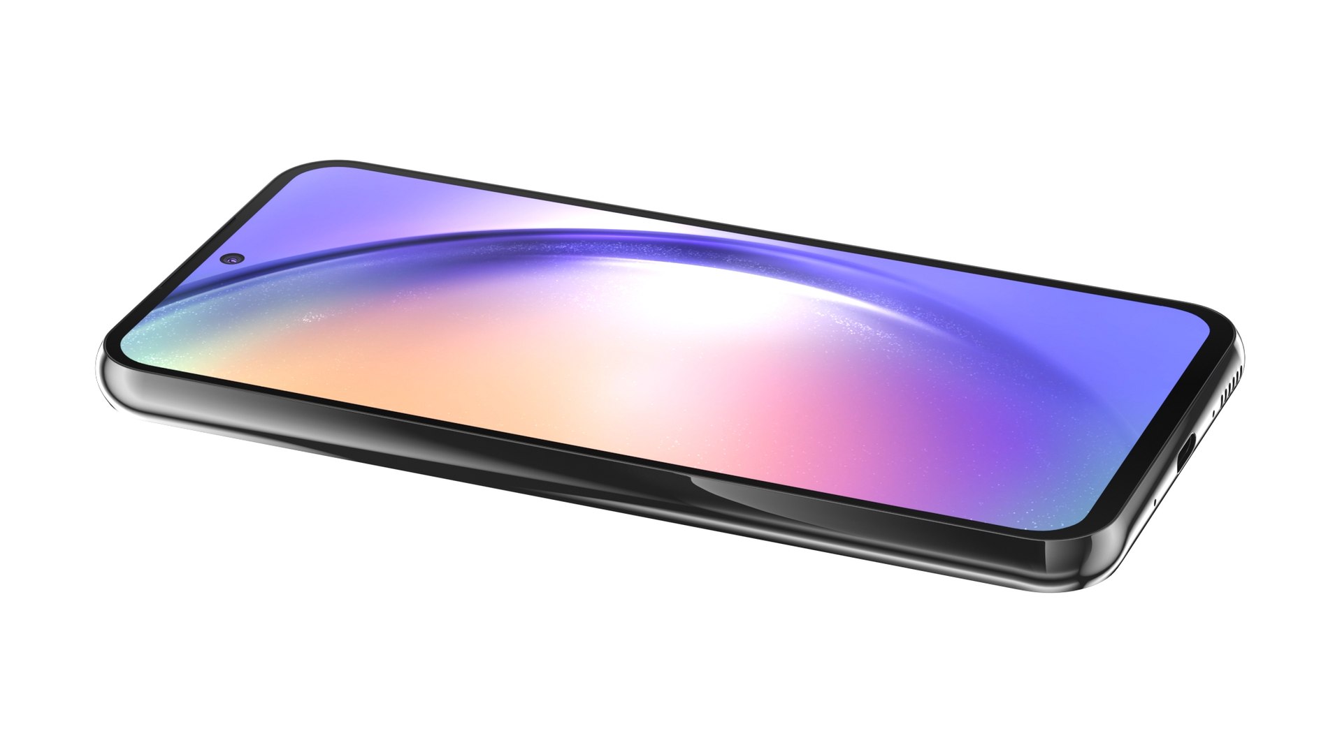 Samsung Galaxy A54 Graphite 3D Model - TurboSquid 2101251