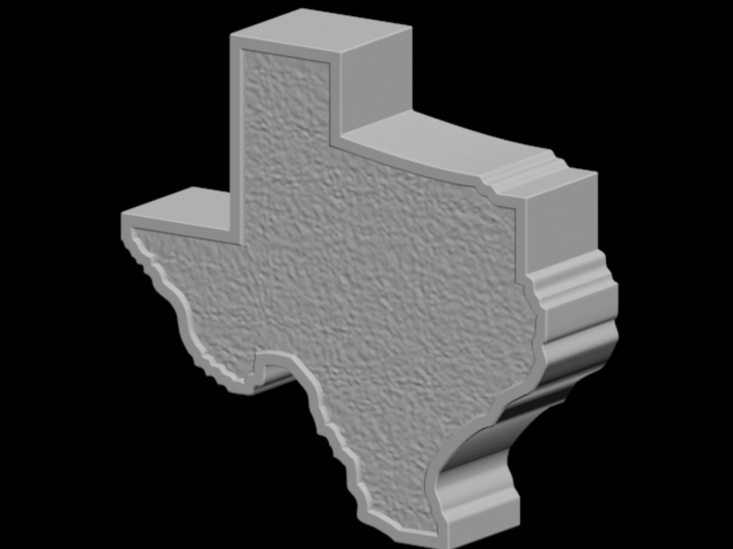 Texas box format 3D model - TurboSquid 1205774