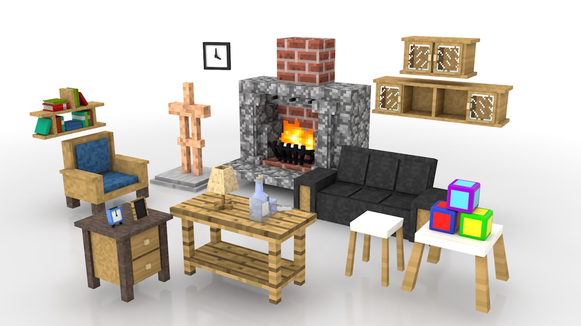 c4d pack minecraft