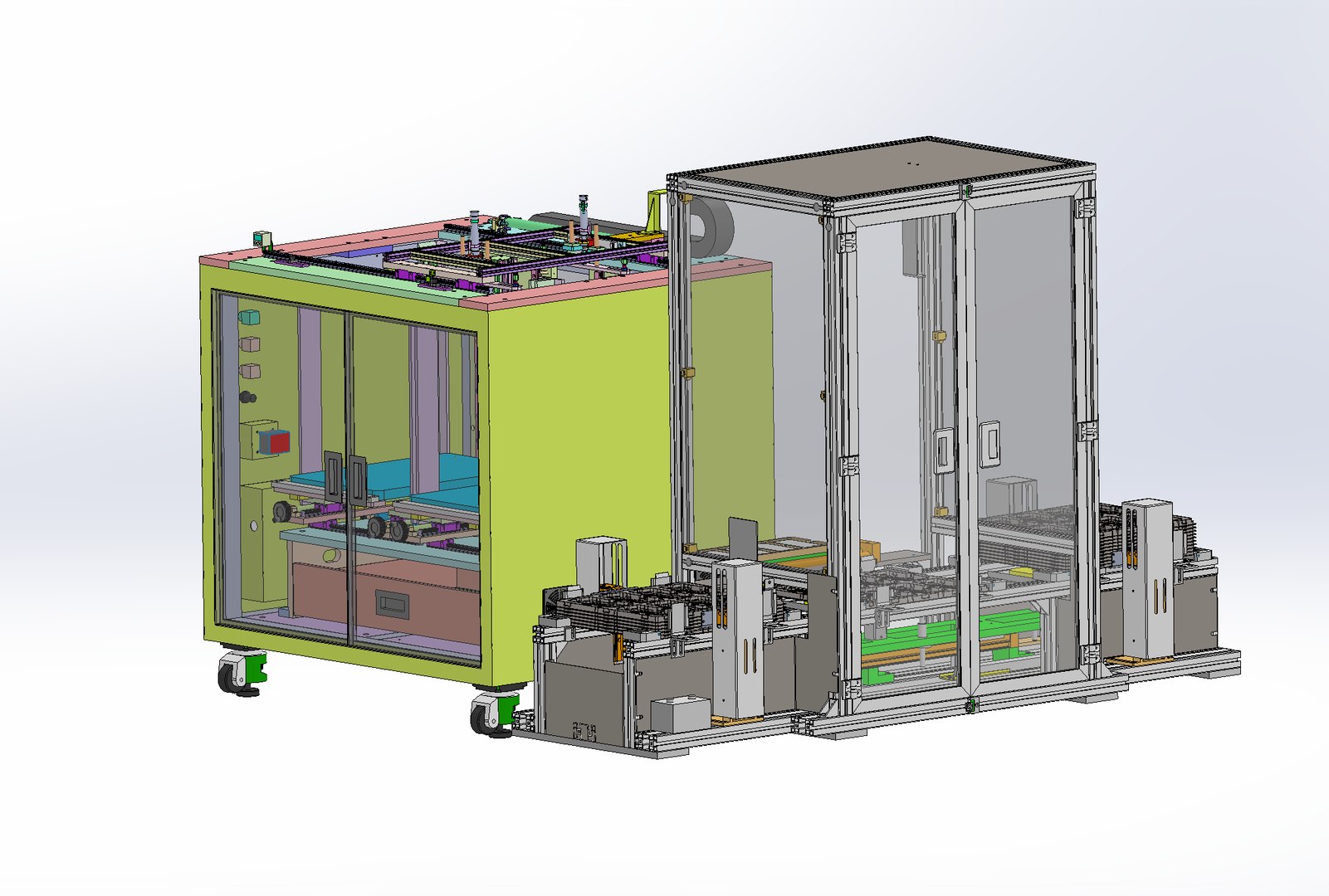 Tray Loading Unloading Machine 3D Model - TurboSquid 1674160