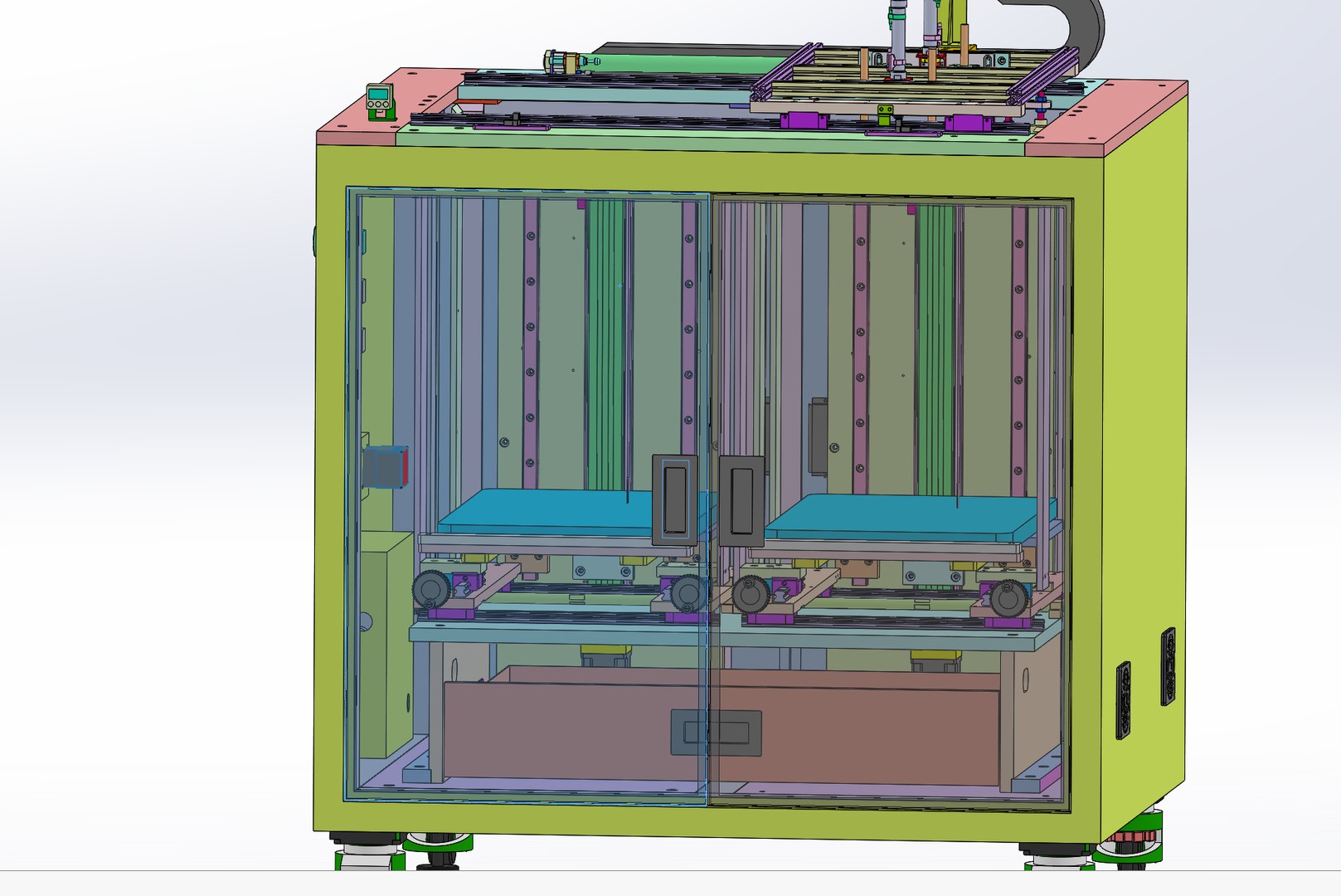 Tray Loading Unloading Machine 3D Model - TurboSquid 1674160