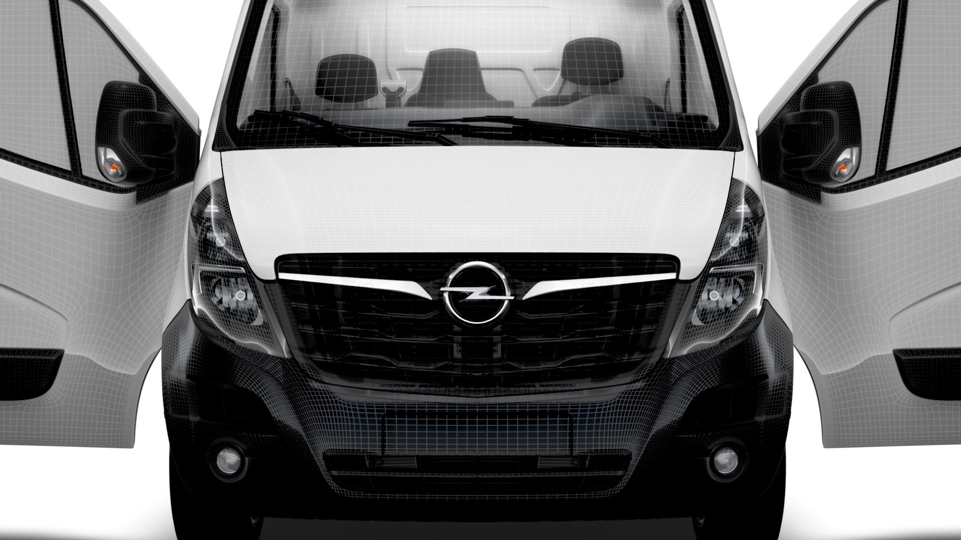 3D Opel Movano Panel Van HQ Interior 2021 - TurboSquid 2343853