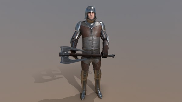 Knight male character 3D - TurboSquid 1666613