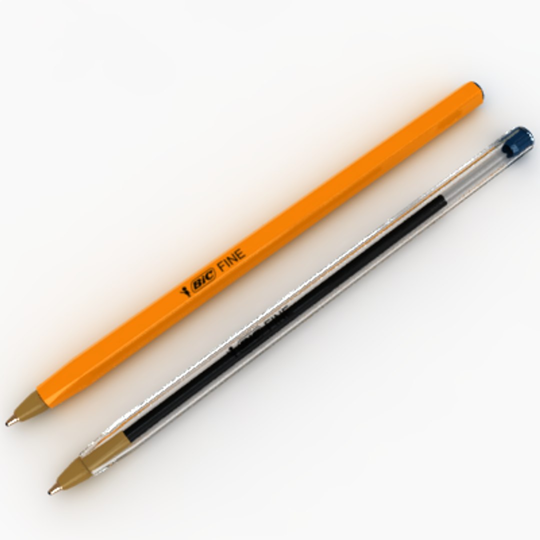 Bic Pens 3d Max