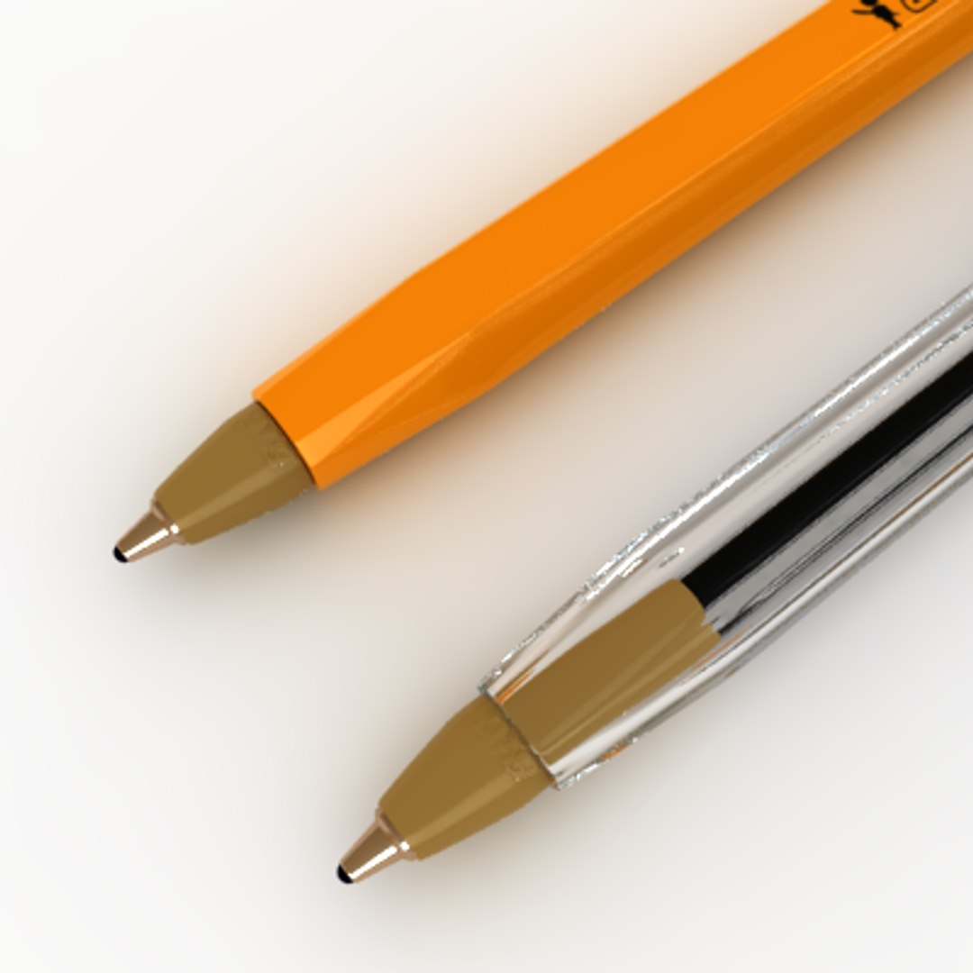 Bic Pens 3d Max