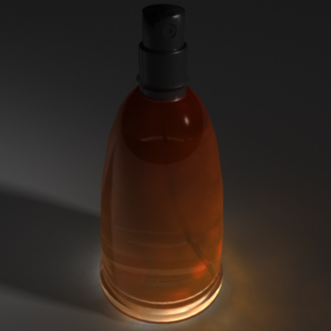 3d Bottle Fahrenheit Model