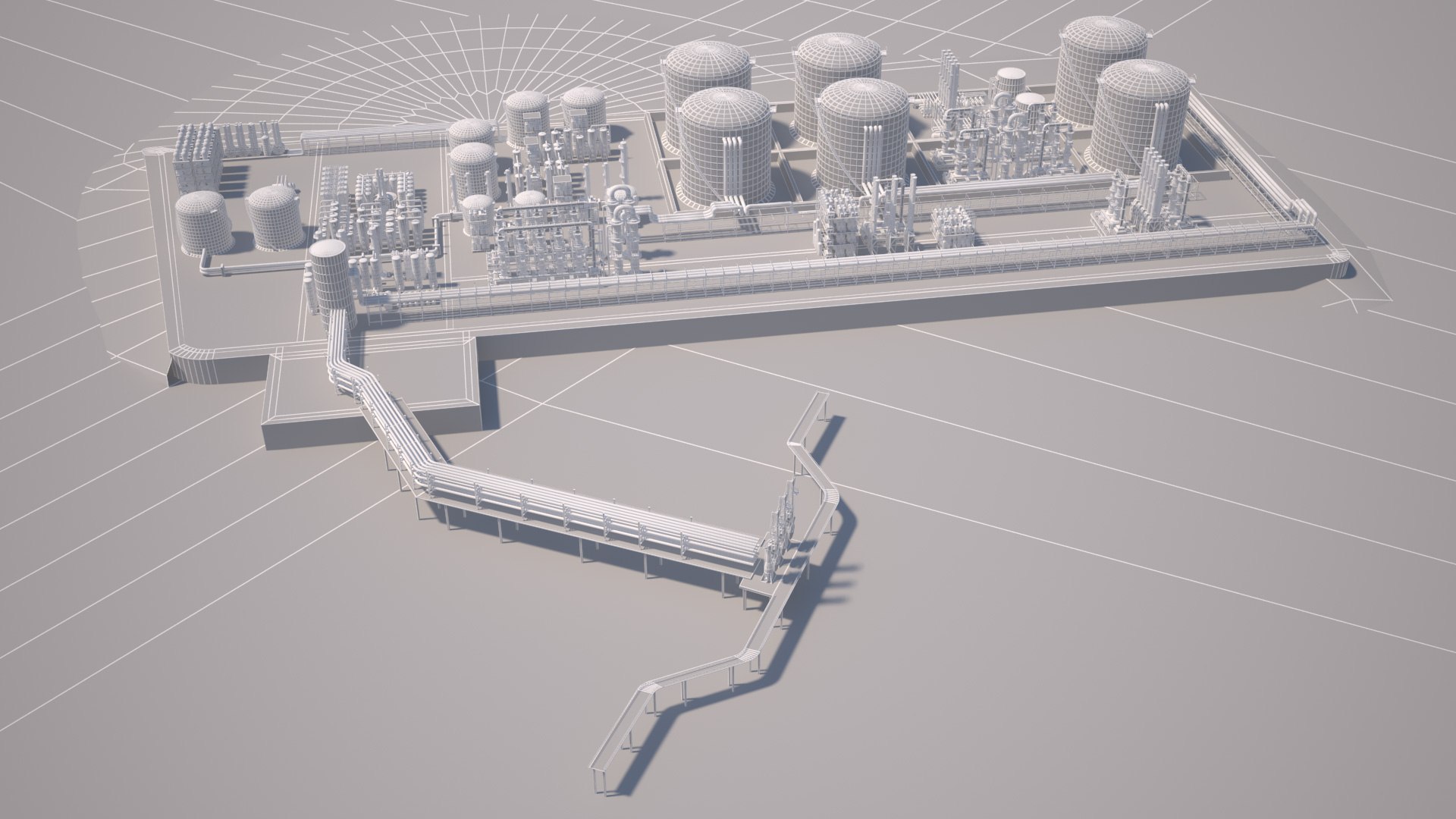 3D Model Lng Port 10 - TurboSquid 2138755