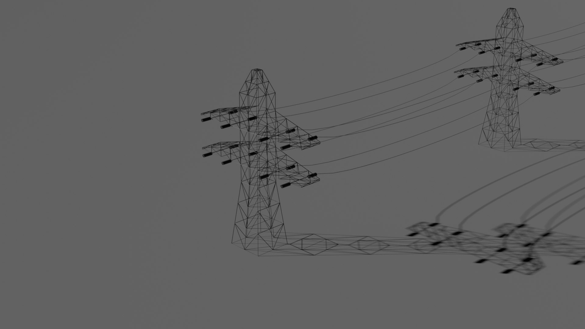 Free 3D Electrical Pylon - TurboSquid 1523218
