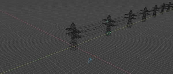 Free 3D electrical pylon - TurboSquid 1523218