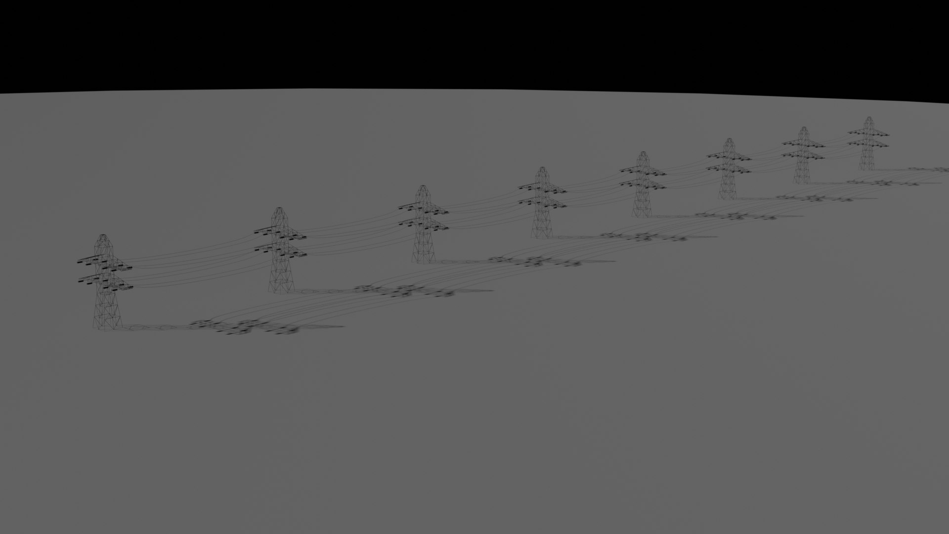 Free 3D Electrical Pylon - TurboSquid 1523218