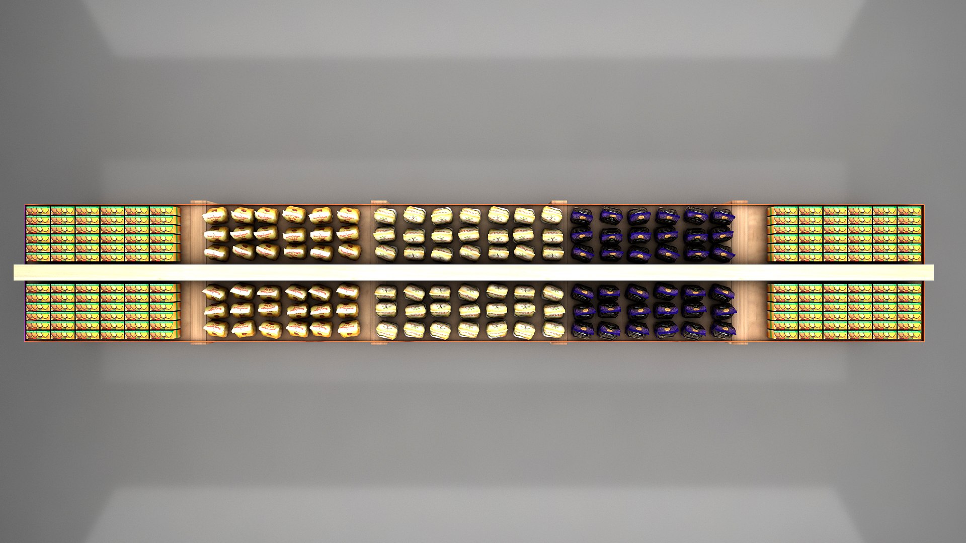 3D Super Store Shelf 3D Model Model - TurboSquid 2048960