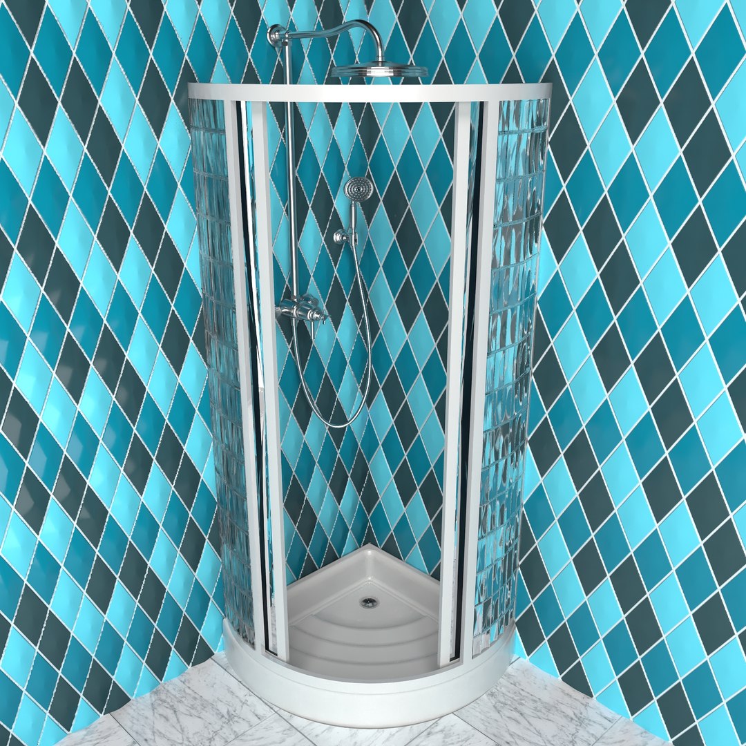 Shower 3D Model - TurboSquid 1724714
