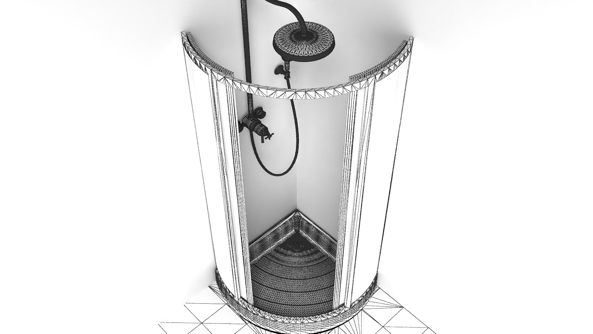 Shower 3D Model - TurboSquid 1724714