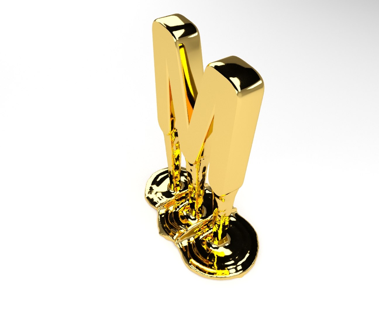 Letter 3D Model - TurboSquid 1408487
