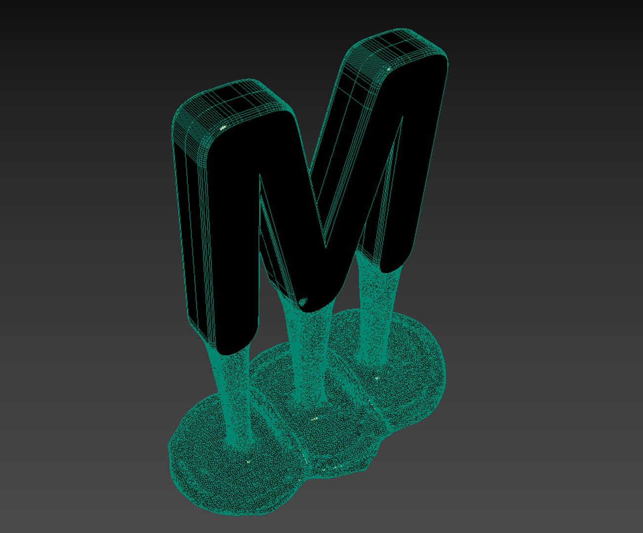 Letter 3D Model - TurboSquid 1408487