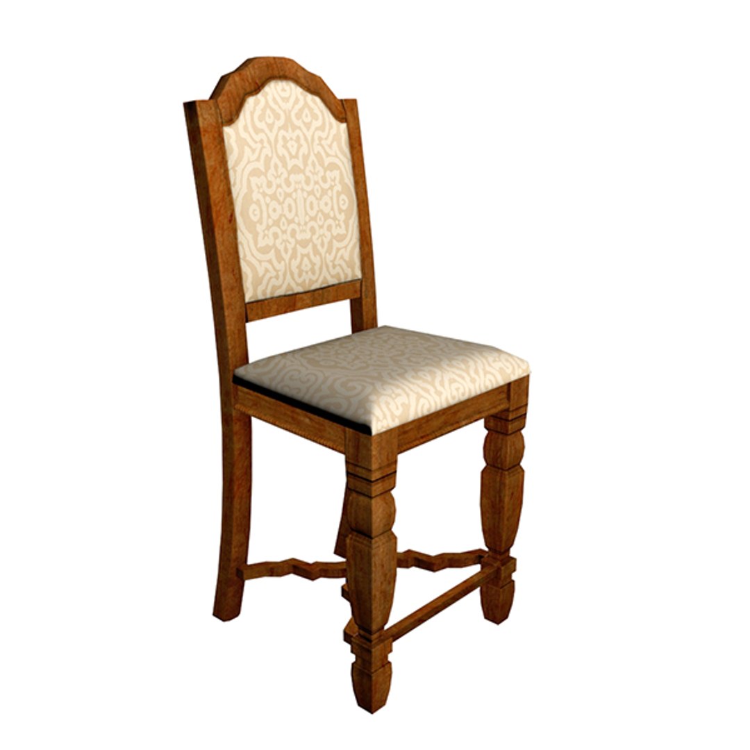 3d model of chair