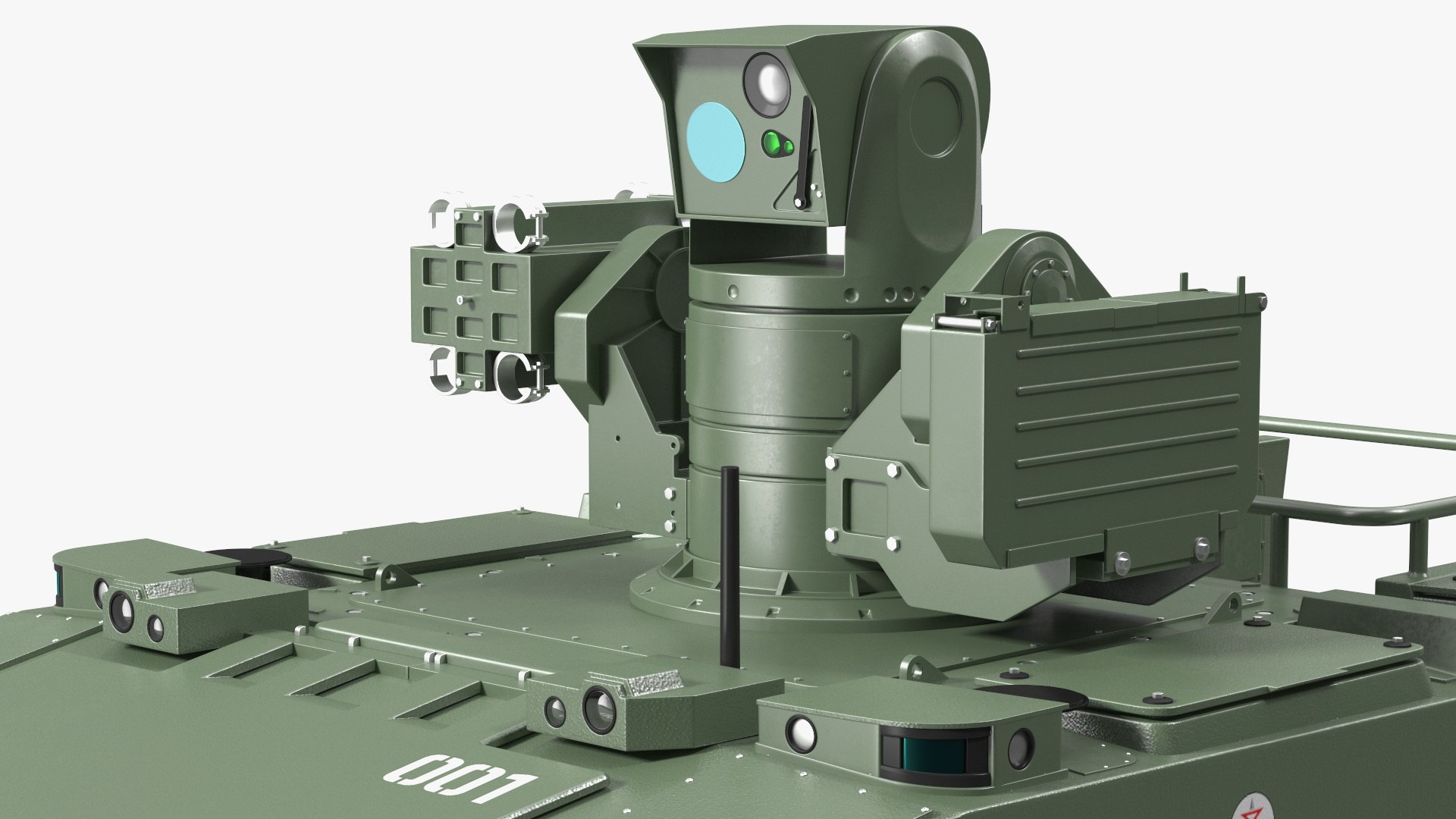 Marker Russian Military Robot Rigged model - TurboSquid 2092961