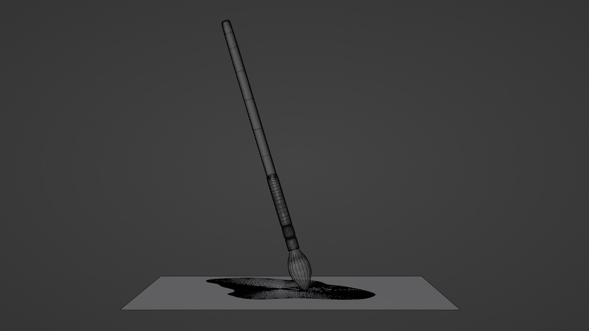 Paintbrush 3D - TurboSquid 1912145