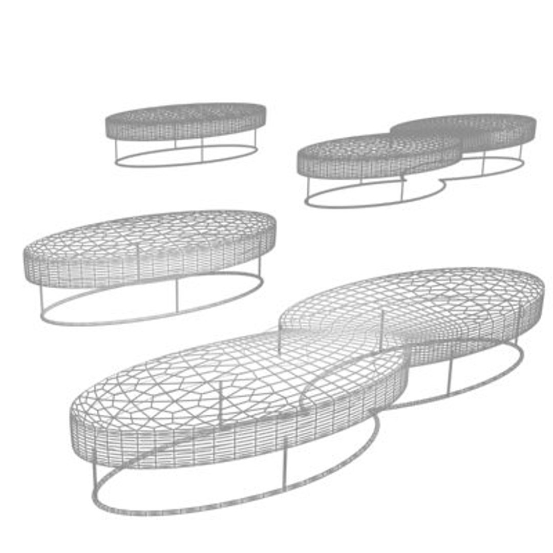 3ds twice bench pouffe jacob
