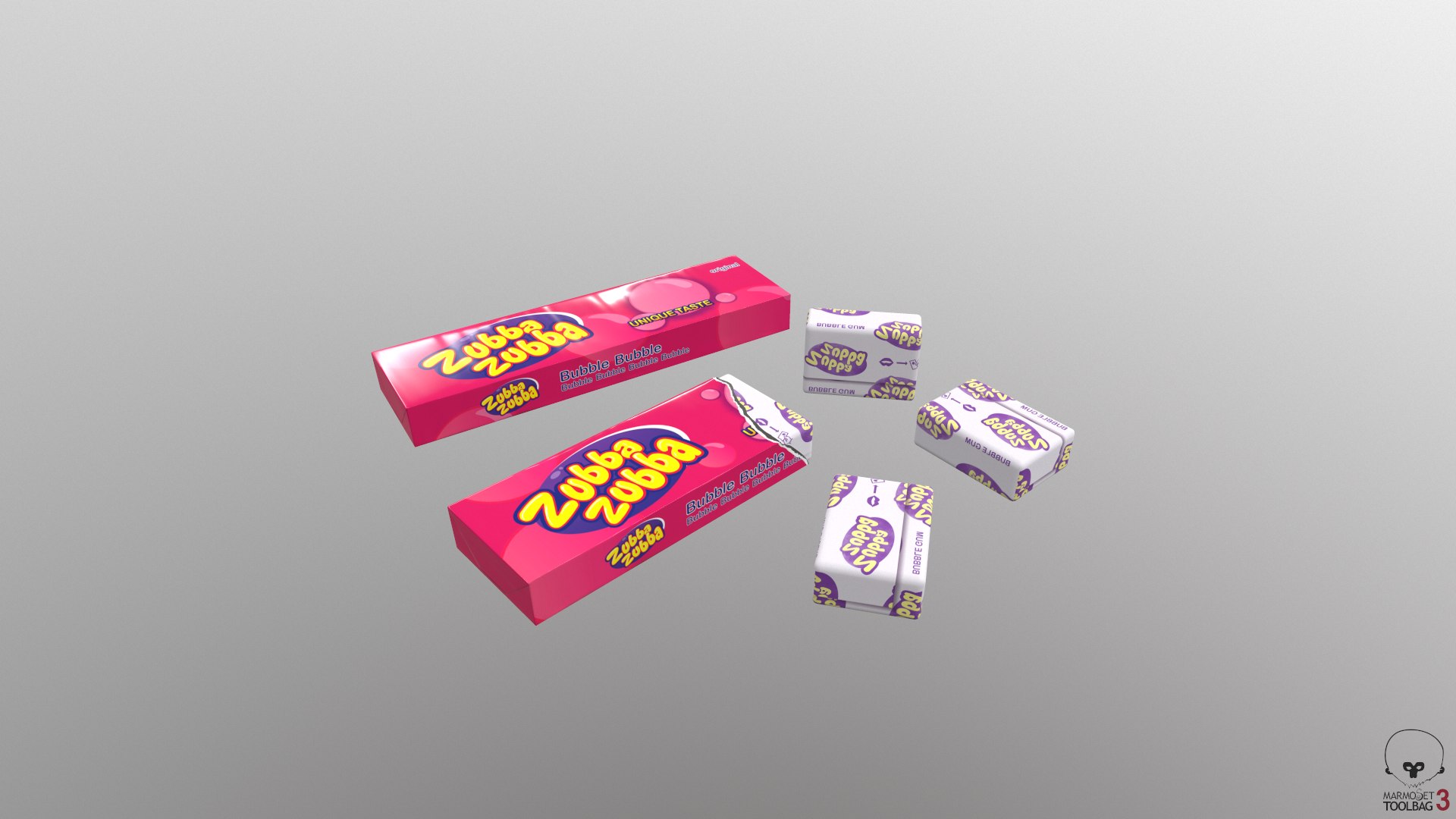 3D Gum Bubble - TurboSquid 1669014
