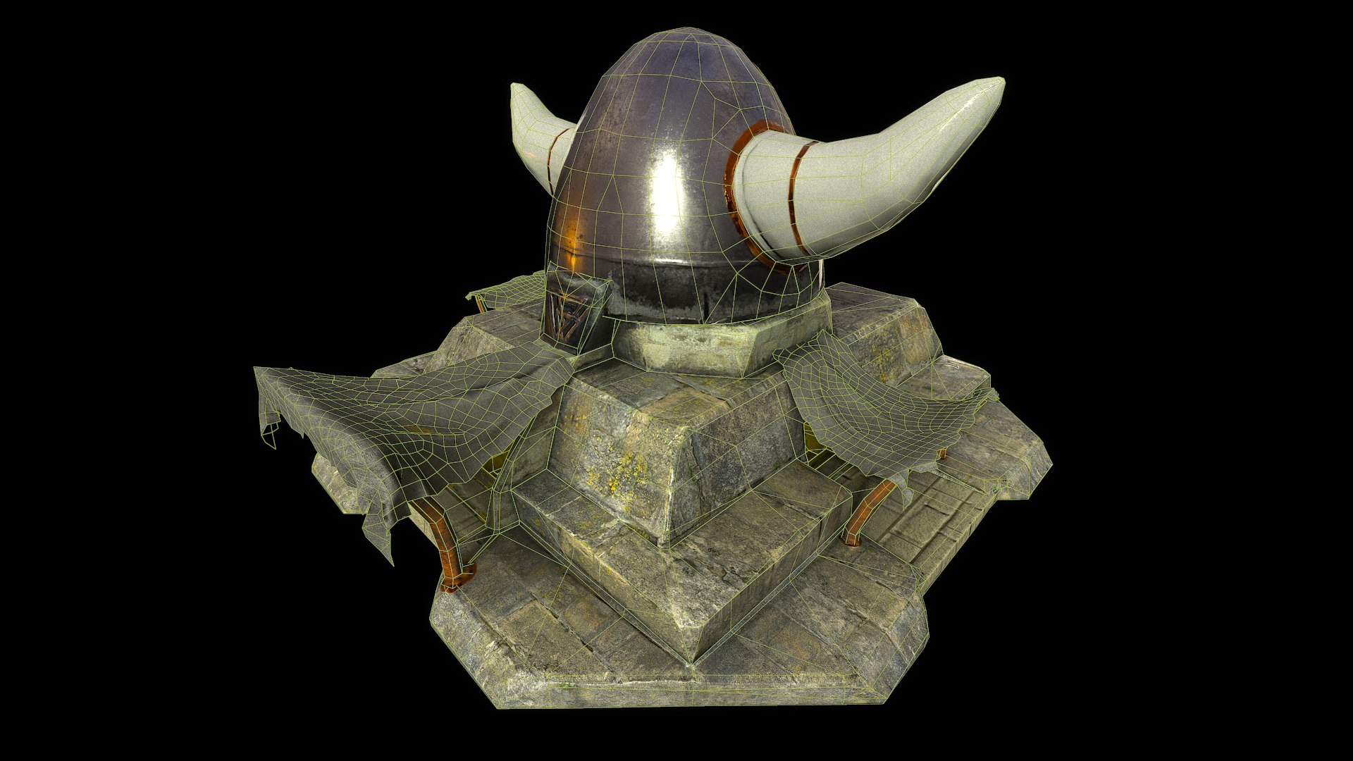 Temple Odin 3D - TurboSquid 1339082