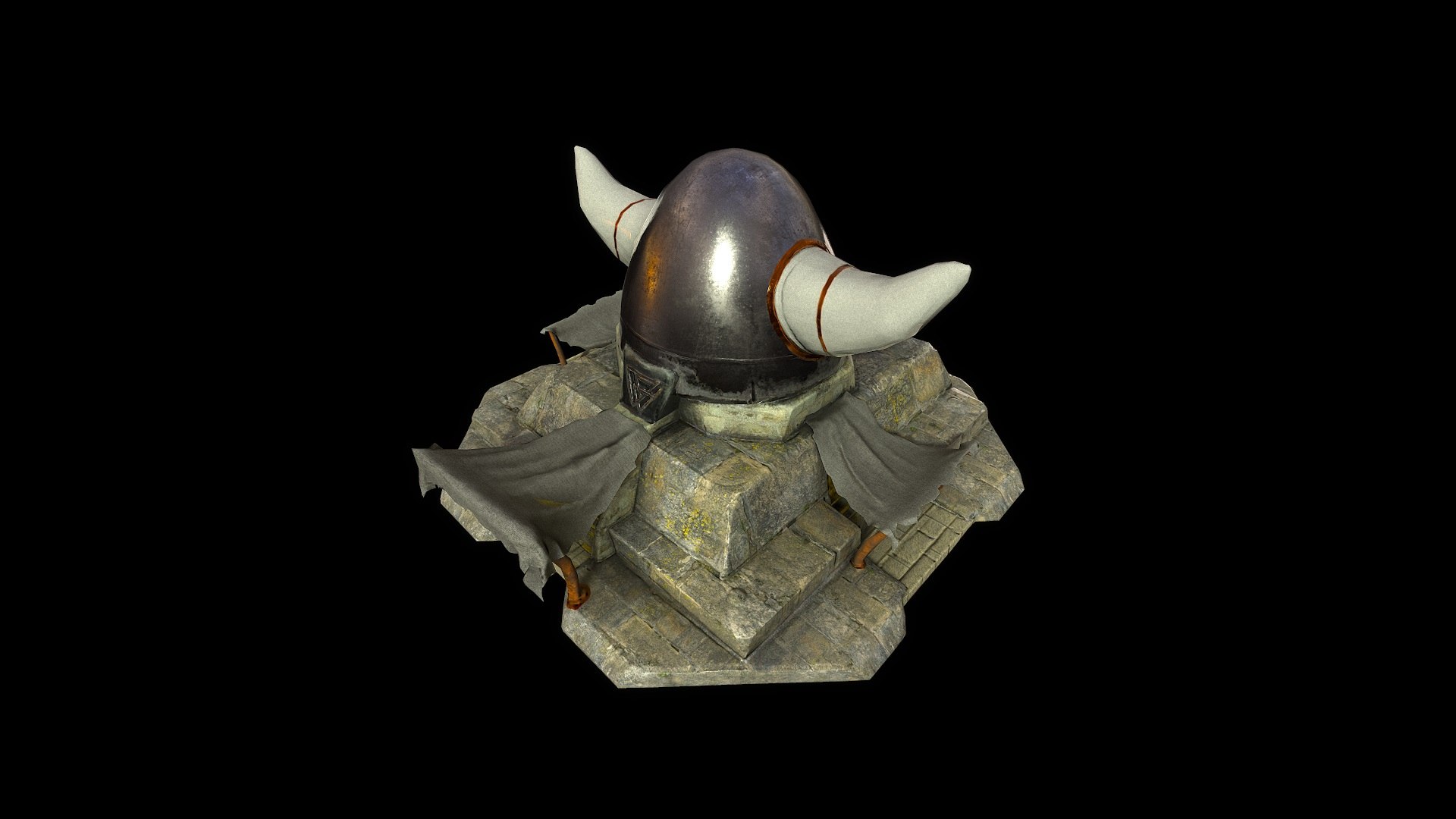 Temple Odin 3D - TurboSquid 1339082
