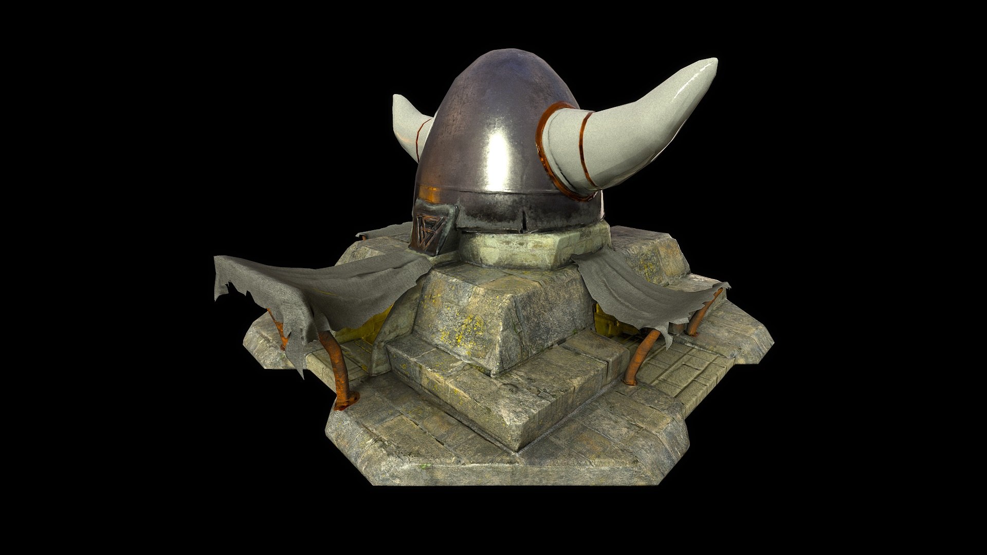 Temple Odin 3D - TurboSquid 1339082