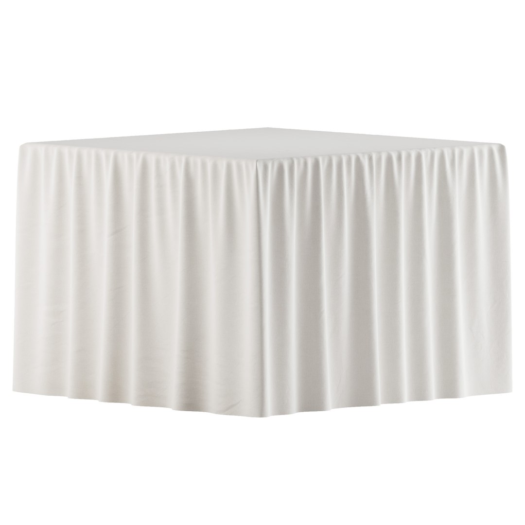 3D model Restaurant Tablecloth-Square - TurboSquid 2147713