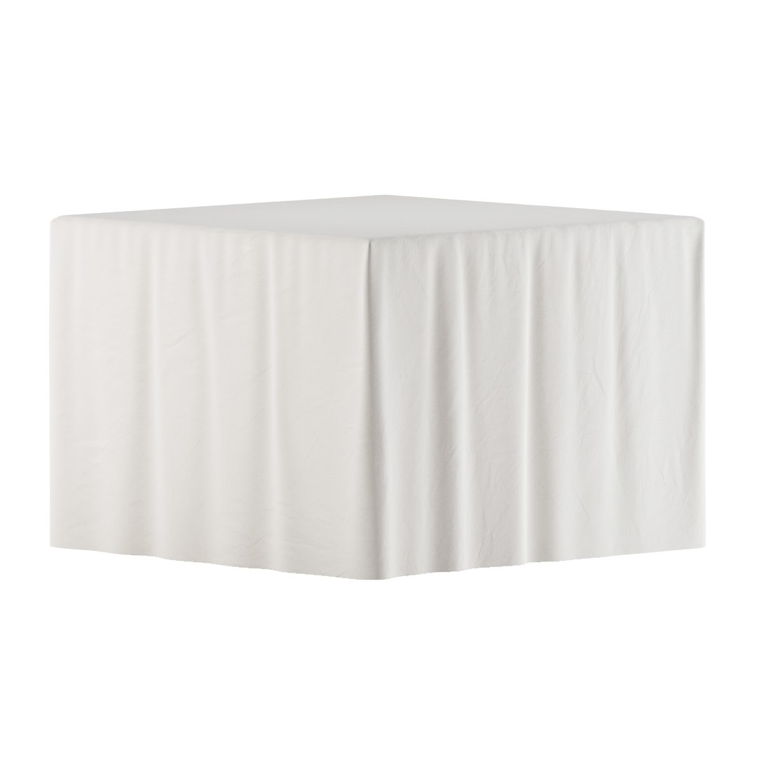 3D model Restaurant Tablecloth-Square - TurboSquid 2147713