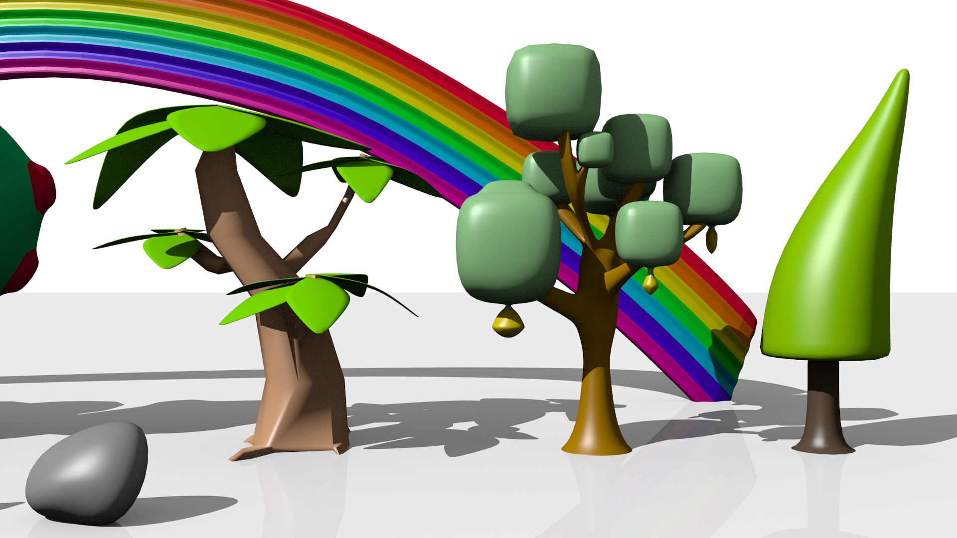 3d Garden Trees