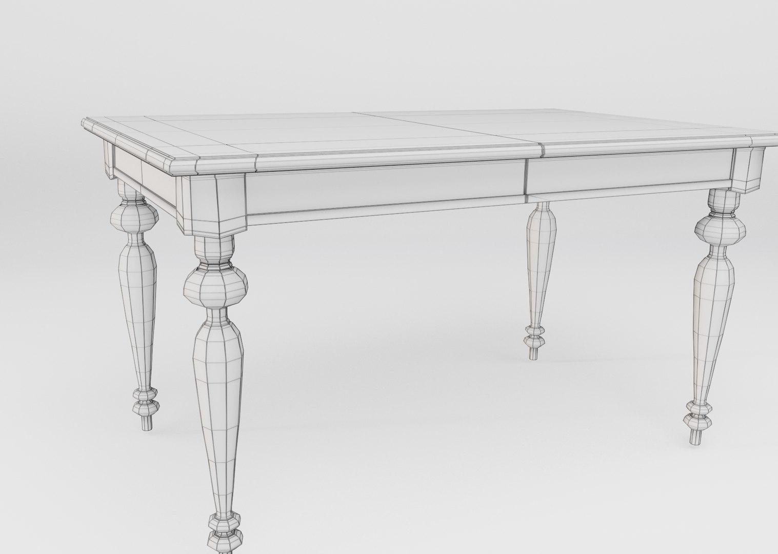 table 3d obj