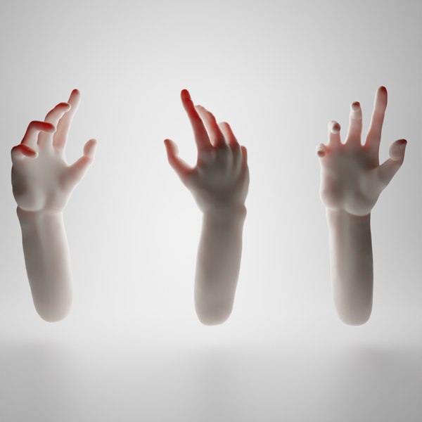 Blender Hand Models | TurboSquid