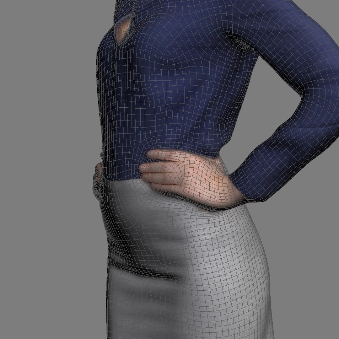 Realistic Human 3d Max