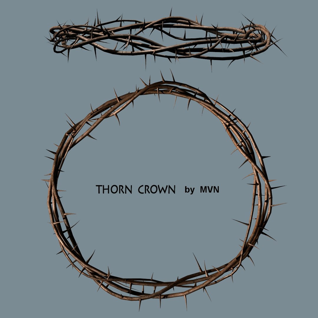 obj thorn crown