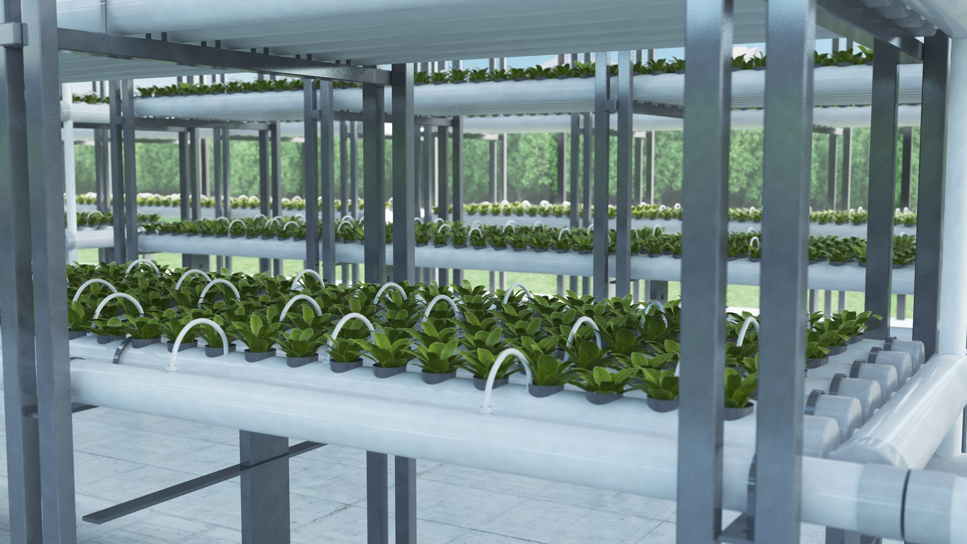 Hydroponics Vertical Farm 04 3D Model - TurboSquid 1883343