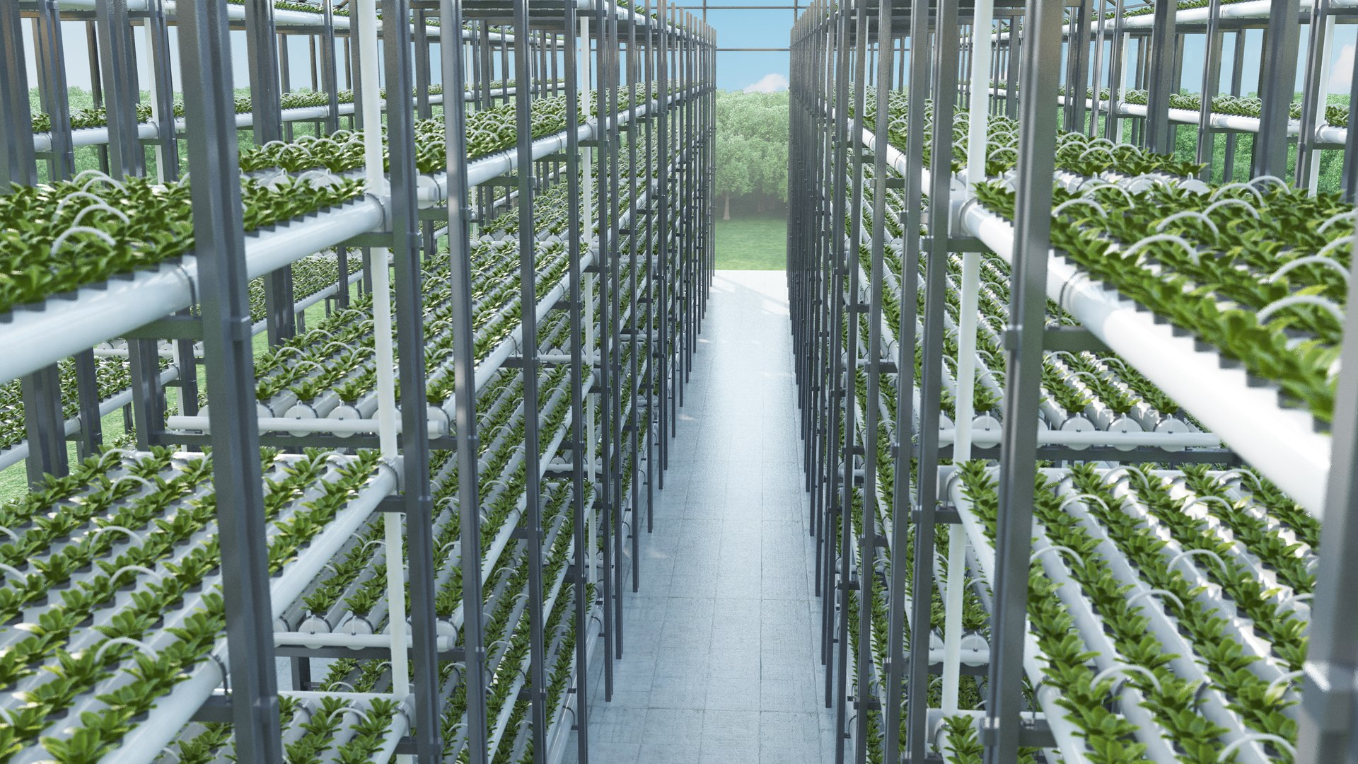 Hydroponics Vertical Farm 04 3D Model - TurboSquid 1883343