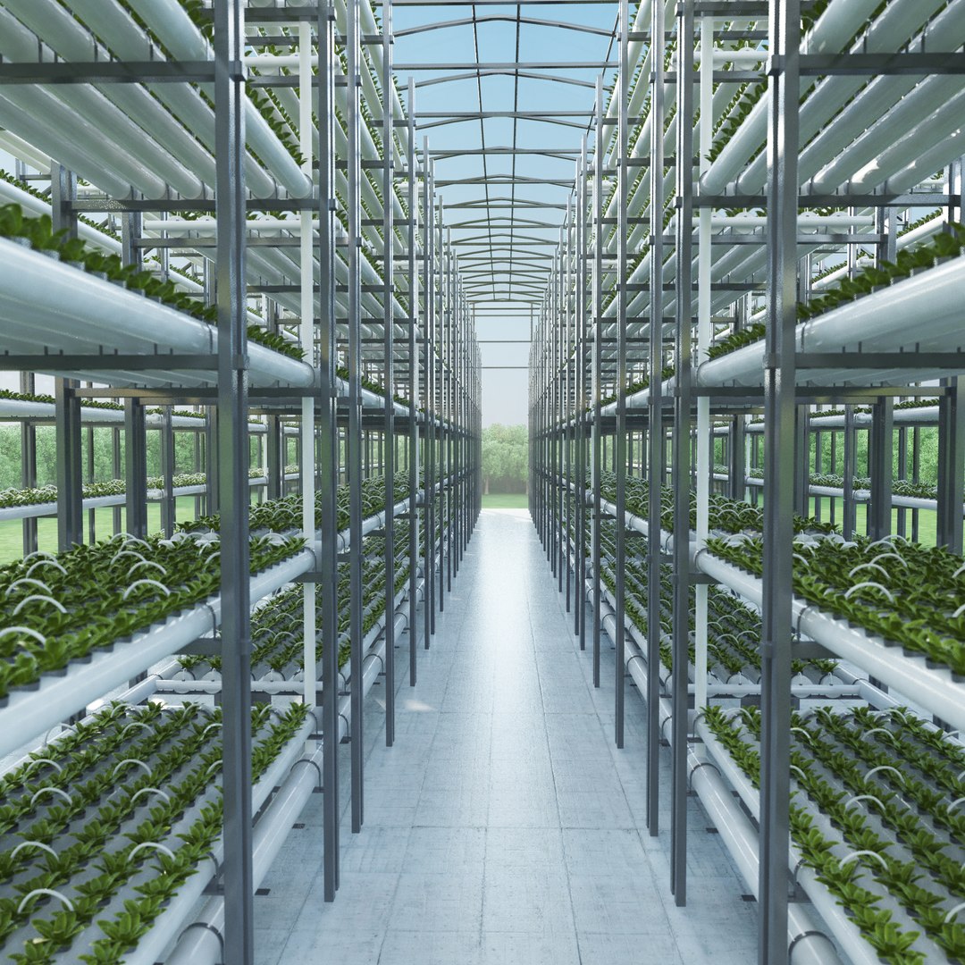 Hydroponics Vertical Farm 04 3D Model - TurboSquid 1883343