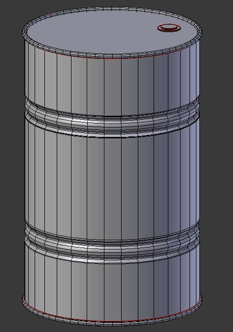 Oil Barrel 3D Model - TurboSquid 1505552