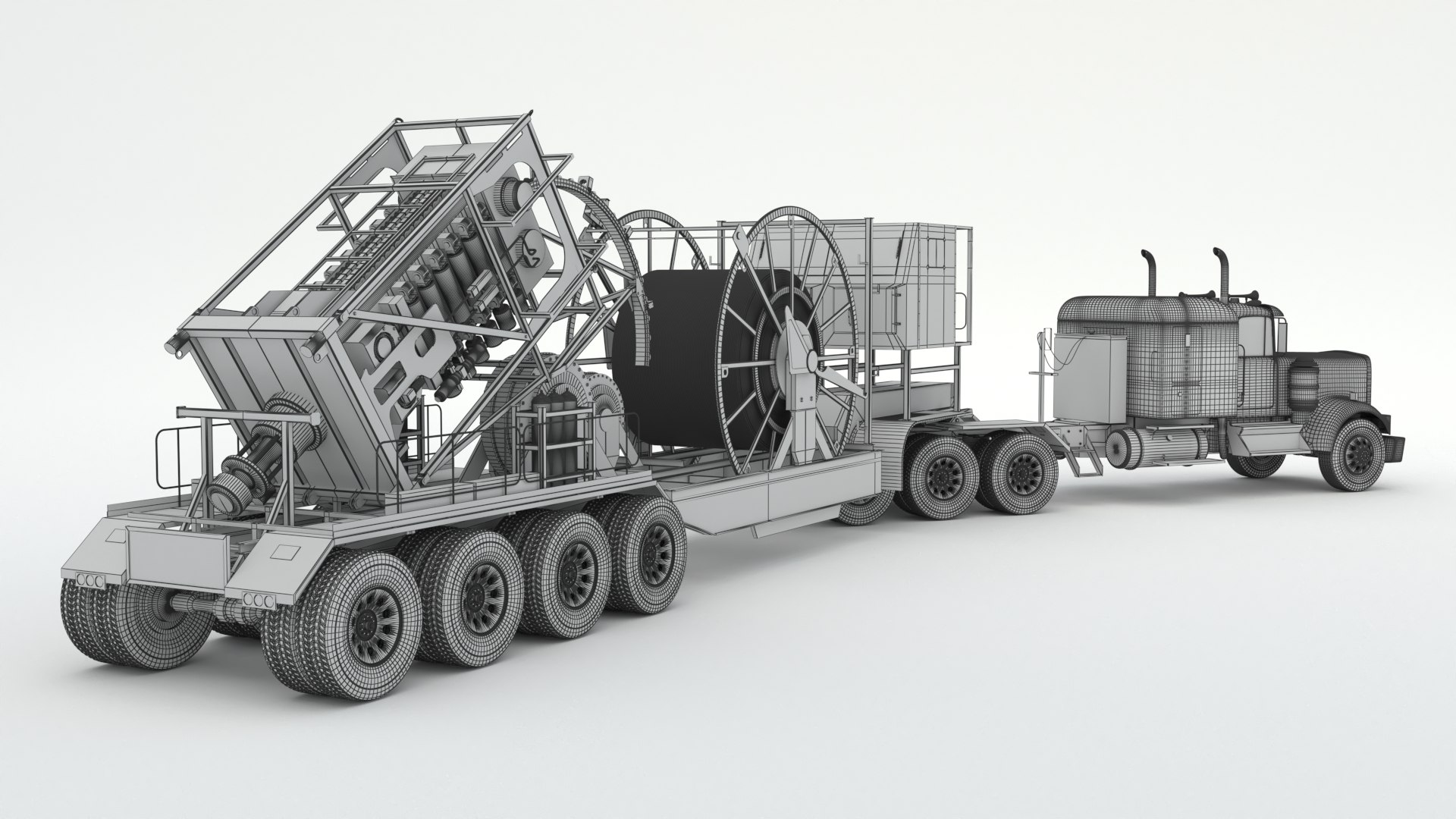 Coiled Tubing Unit 3D Model - TurboSquid 1746900