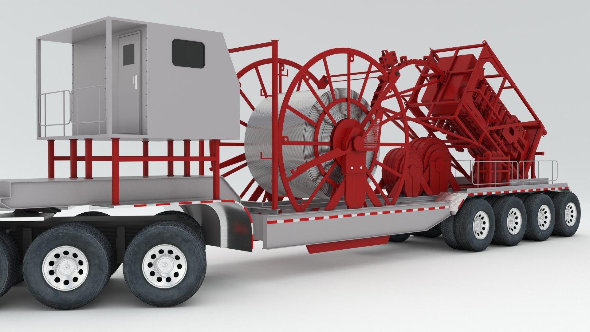 Coiled Tubing Unit 3D Model - TurboSquid 1746900