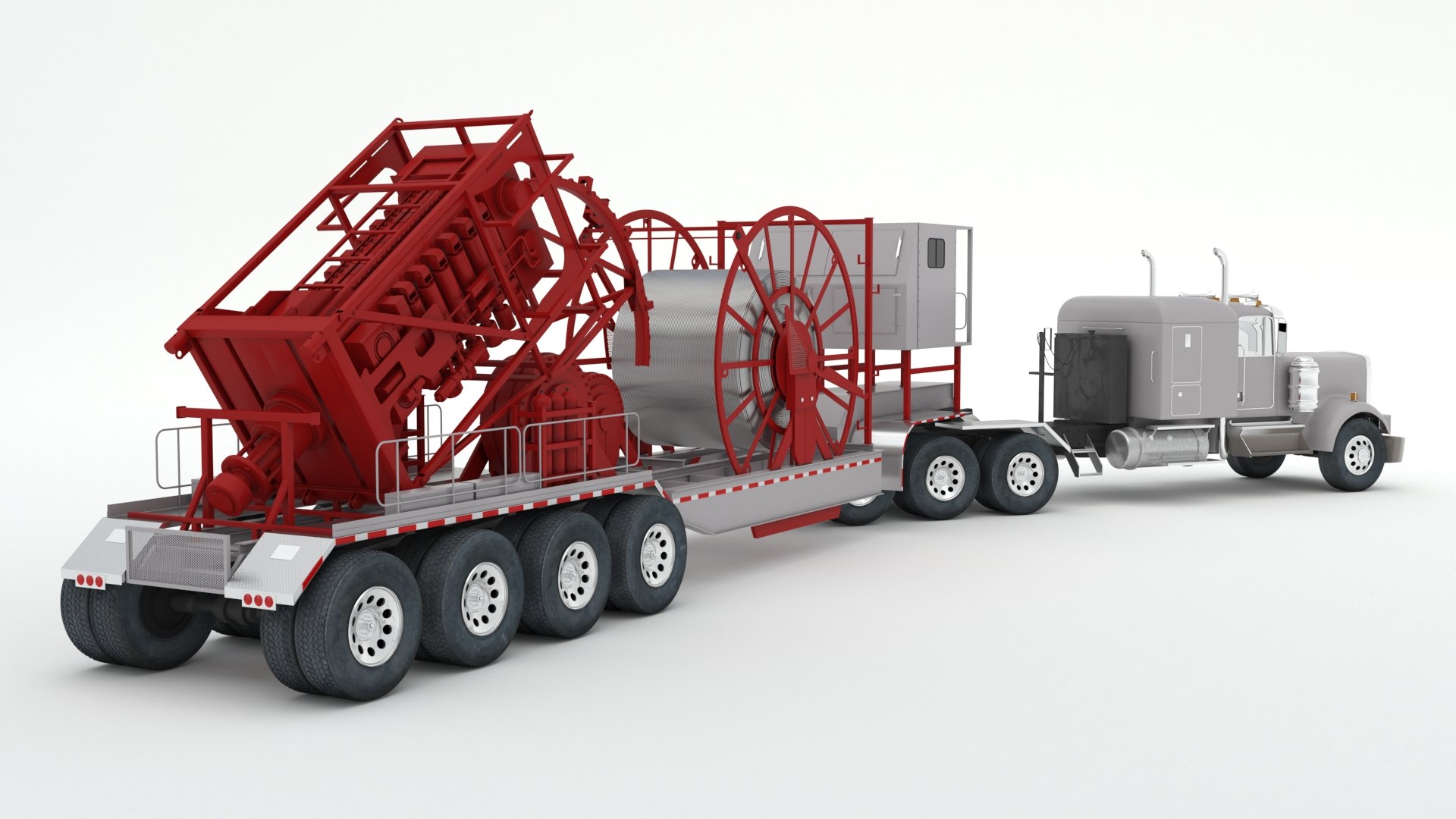 Coiled Tubing Unit 3D Model - TurboSquid 1746900