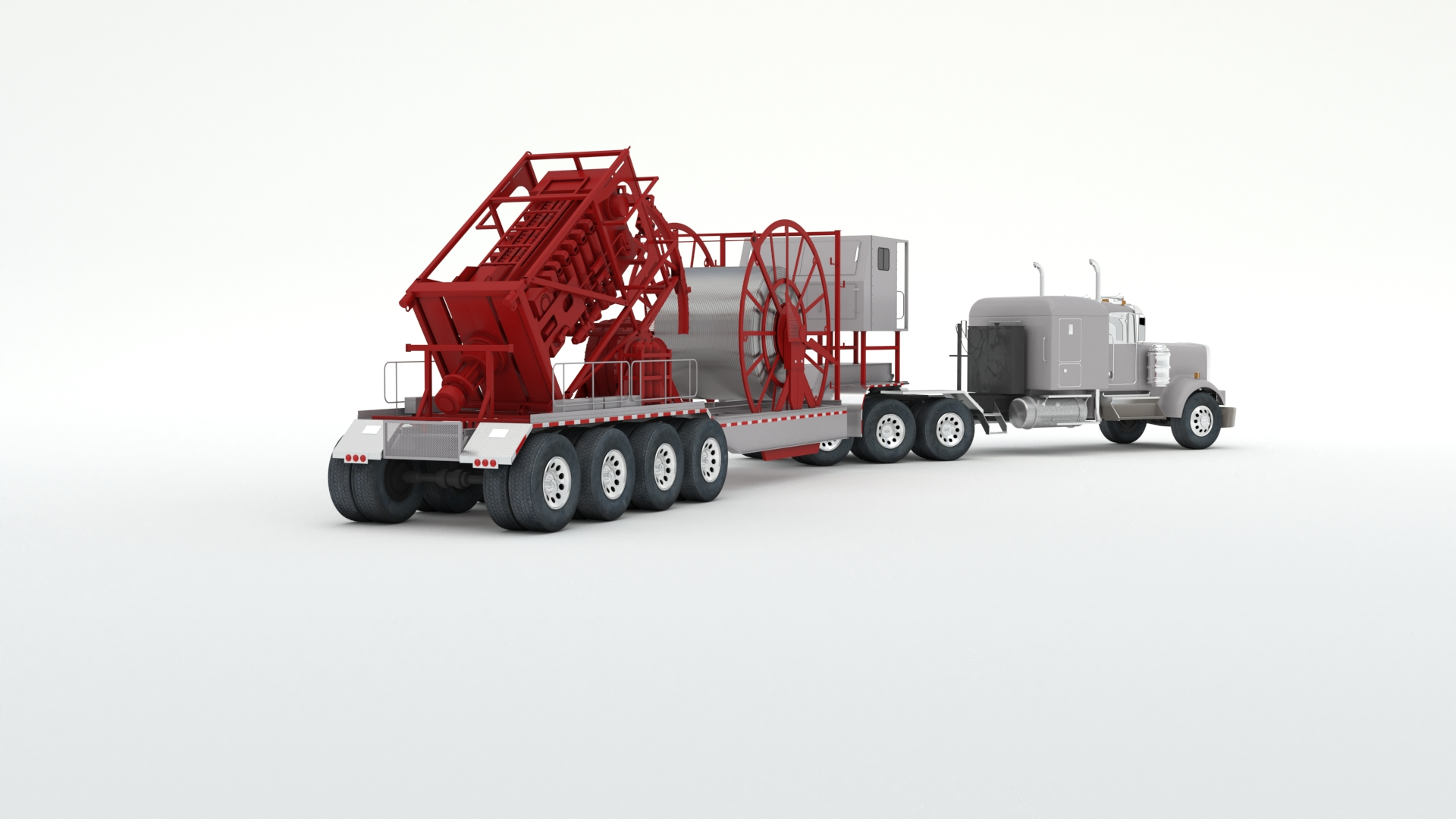 Coiled Tubing Unit 3D Model - TurboSquid 1746900