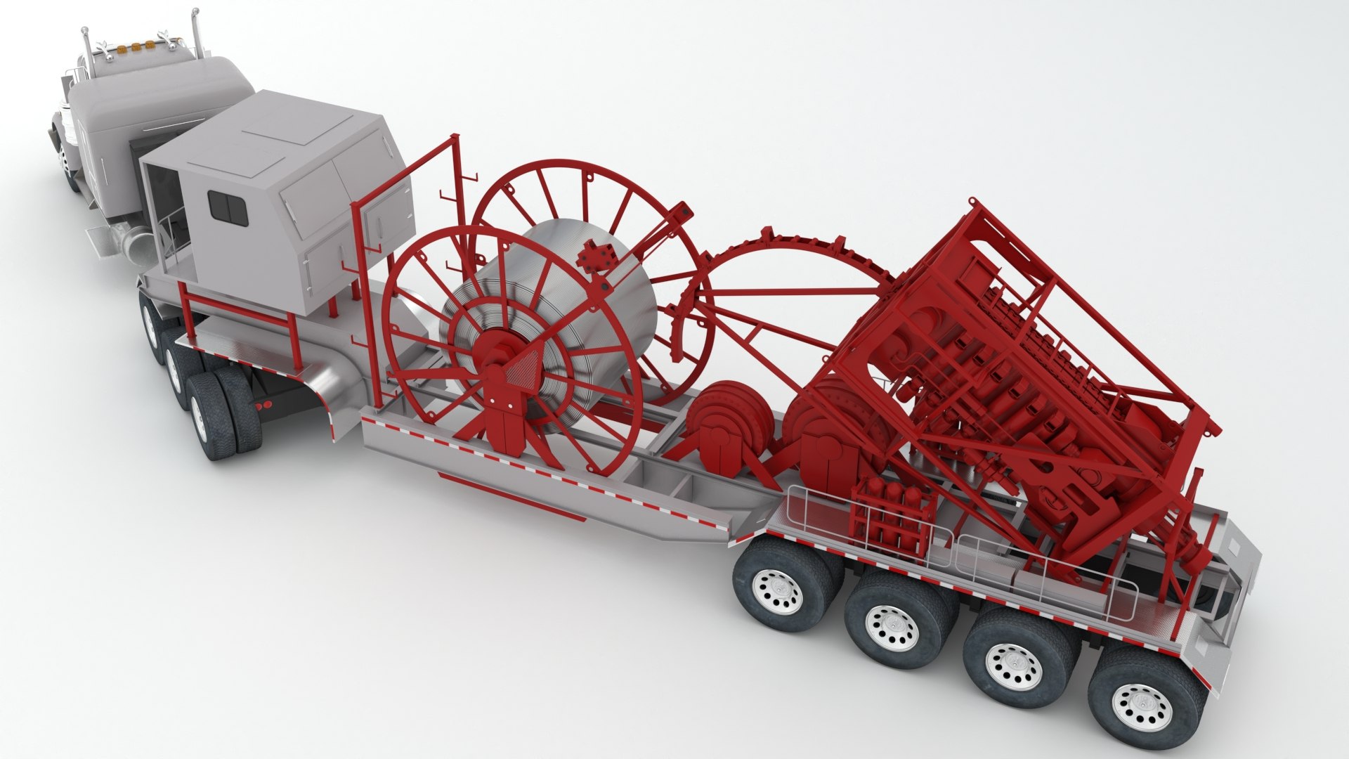 Coiled Tubing Unit 3D Model - TurboSquid 1746900