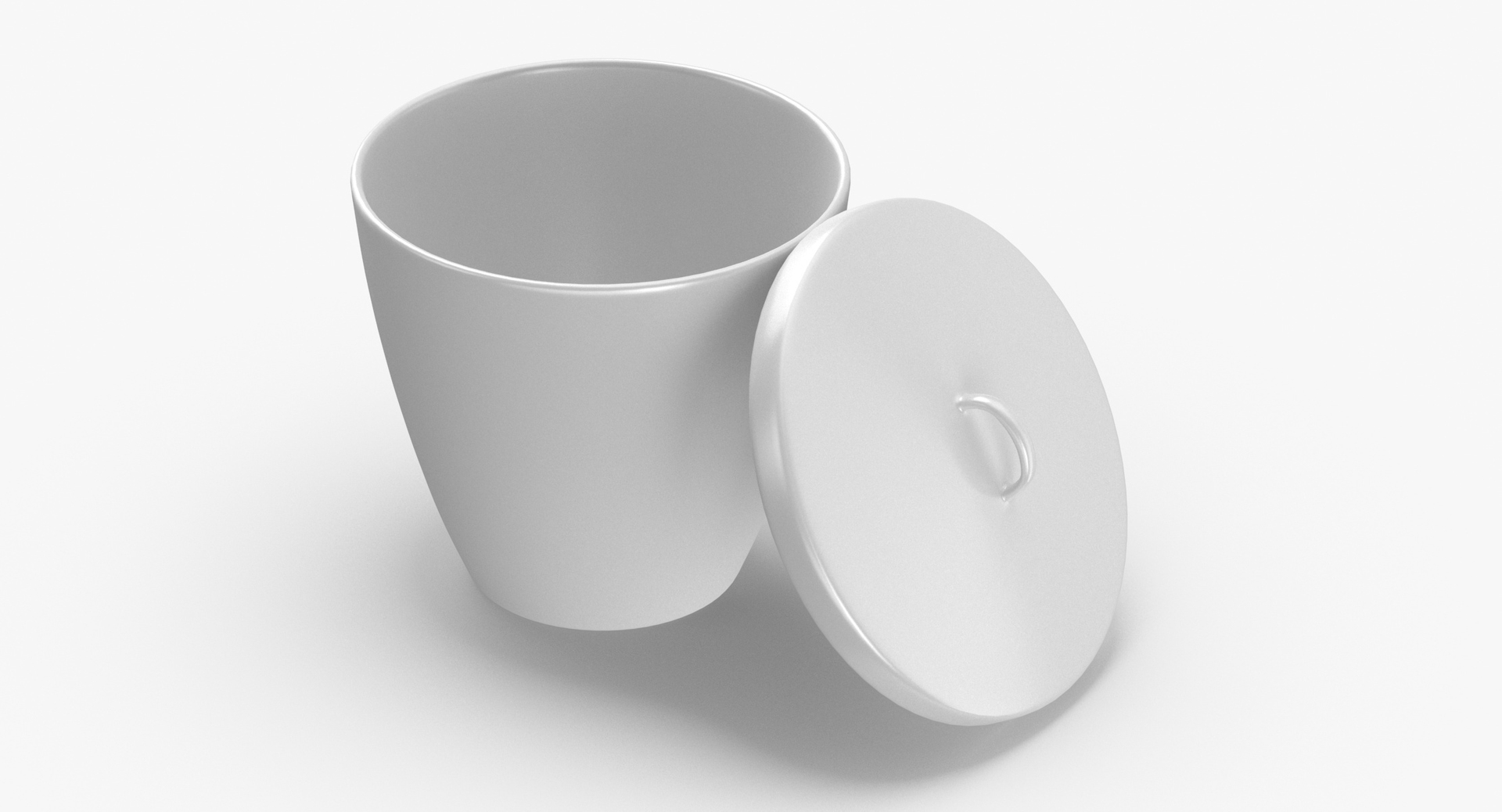 Crucible 300ml Open 01 3D Model - TurboSquid 1605278
