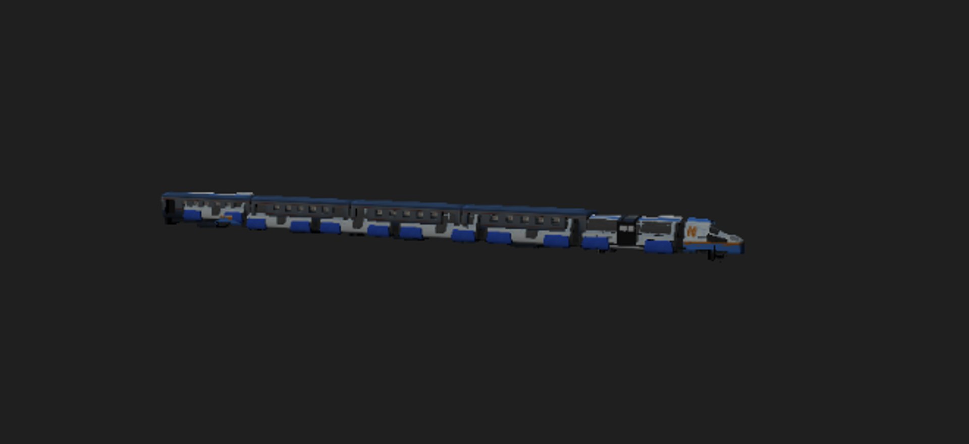 Bullet Train 3D Model - TurboSquid 1389141