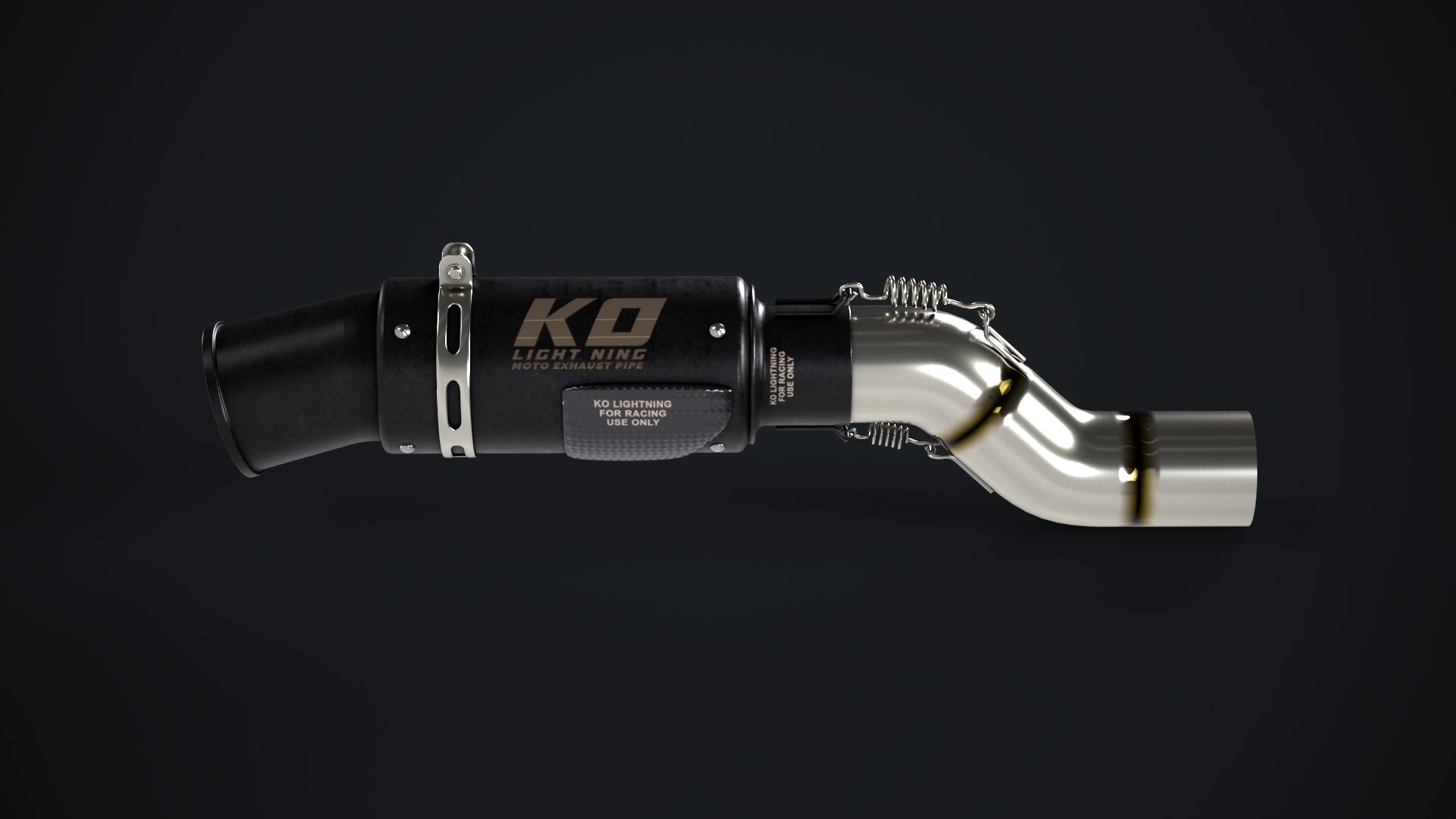 Exhaust Muffler 3D - TurboSquid 2096973