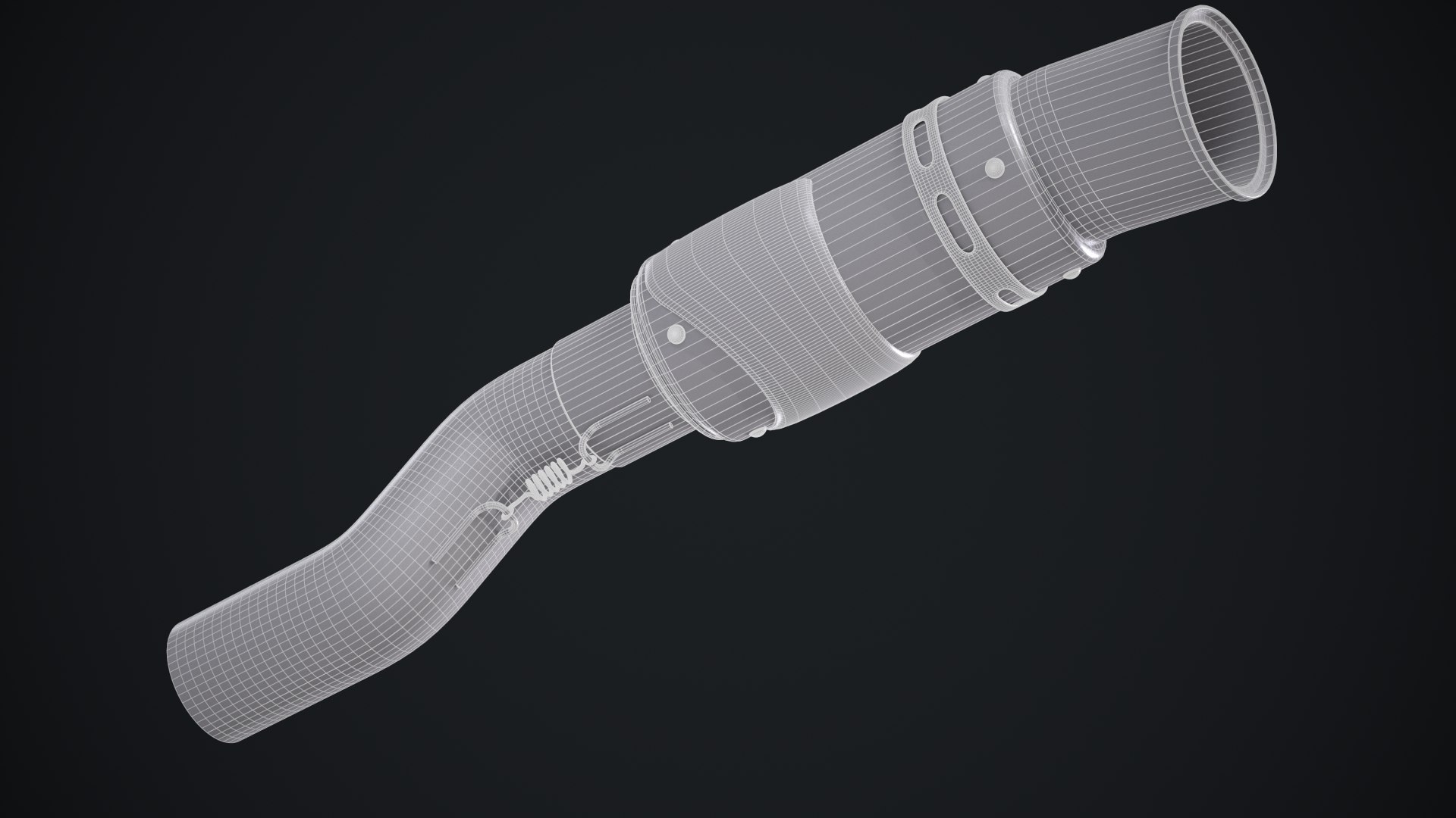 Exhaust Muffler 3D - TurboSquid 2096973