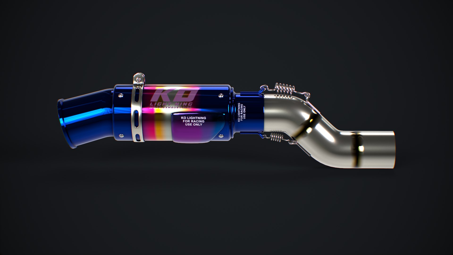 Exhaust Muffler 3D - TurboSquid 2096973